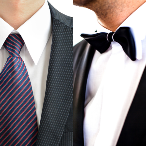 Tie vs. Bow Tie: The Ultimate Guide to Choosing the Right Neckwear – La ...